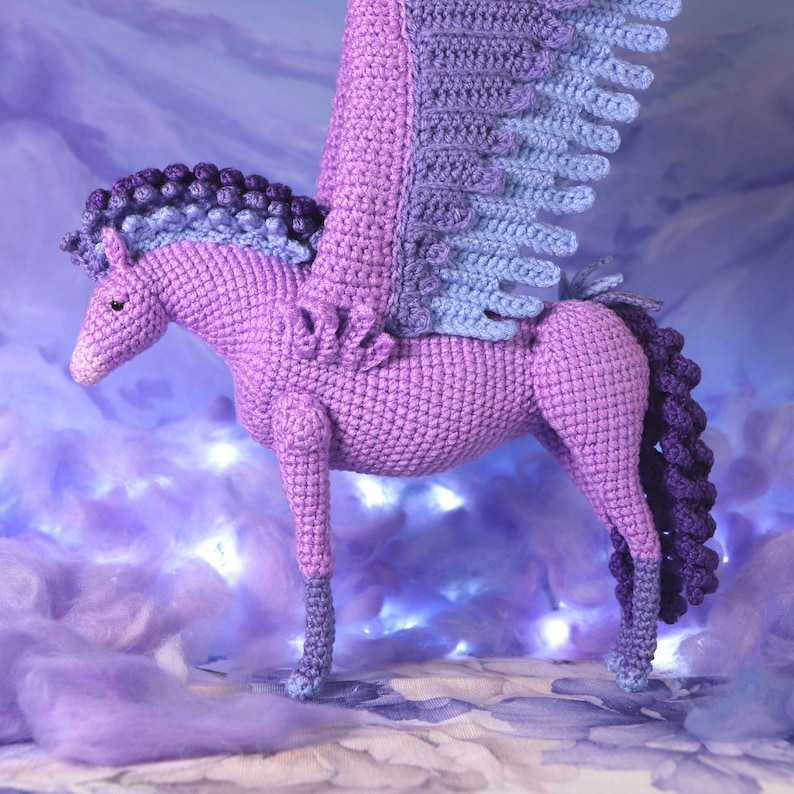 Pegasus Crochet Pattern Mod - Etsy