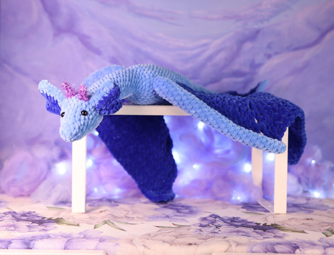 Floppy Water Dragon Plushie - Etsy