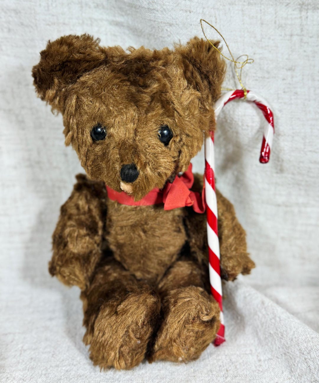 1950s R Dakin Co. Teddy Bear, String-jointed Arms Legs, Glass Eyes ...