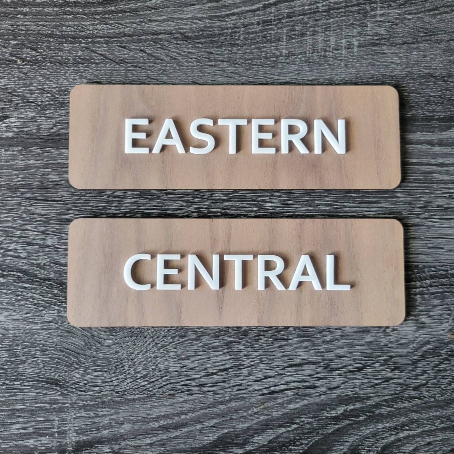 World Clock Sign, Time Zone Clock, Wooden Sign, Custom Clock Name, Wall ...