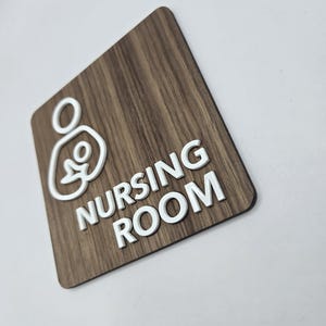 Breastfeeding Wooden Sign, Nursing Room Door Decor, Rustic Wall Sign ...