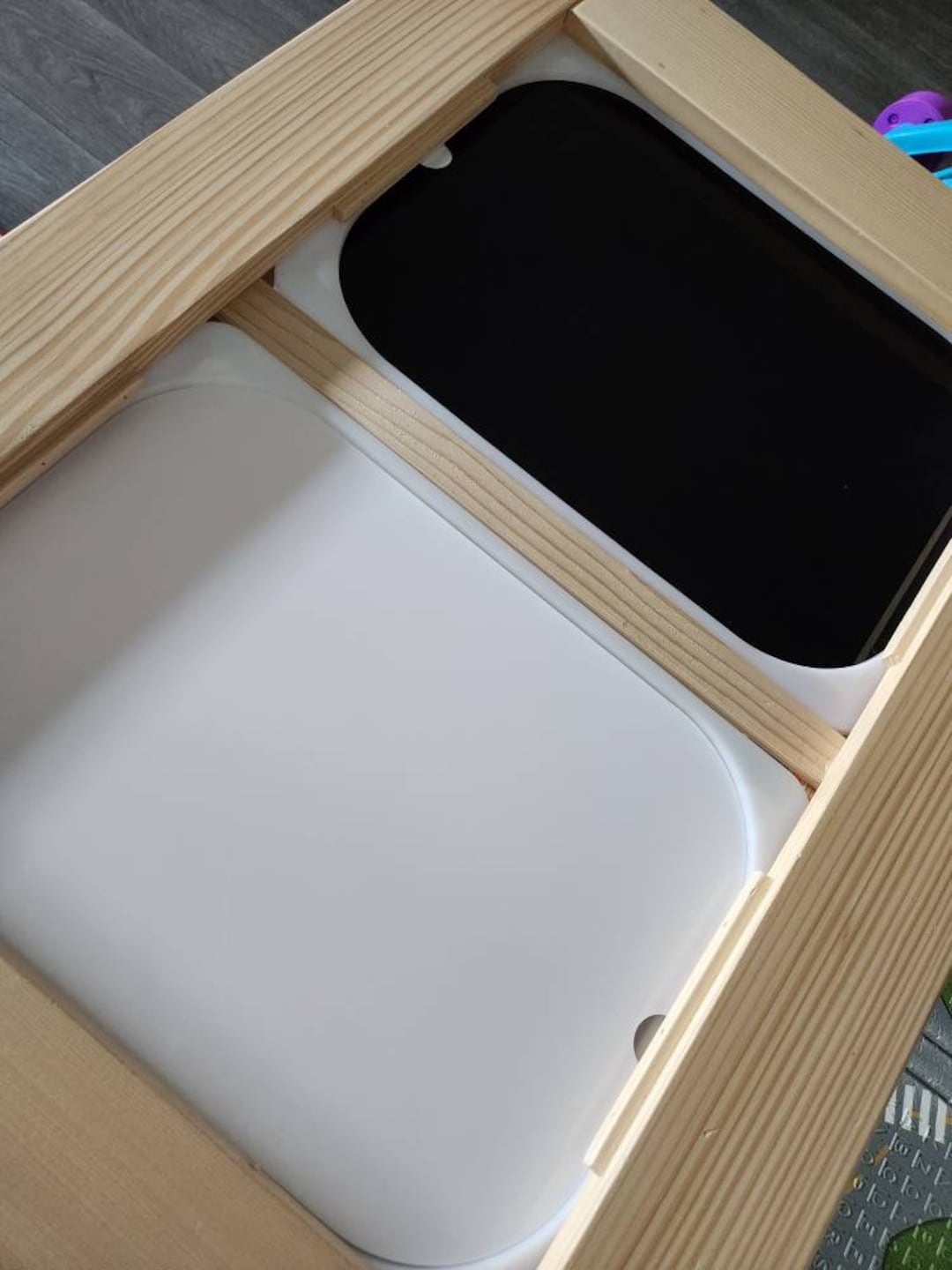 Trofast Lid: Acrylic Sensory Table Insert, Dry Erase Board - Etsy