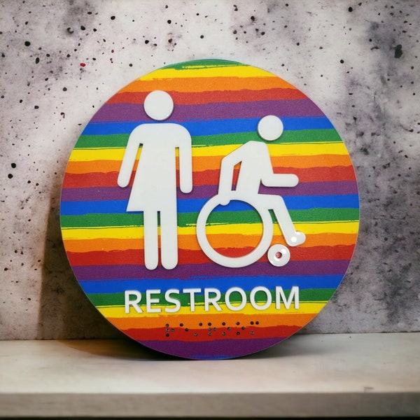 All Gender Restroom - Etsy
