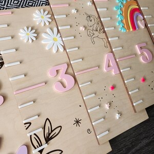 Personalized Kids Wooden Growth Chart High Tracker - Etsy