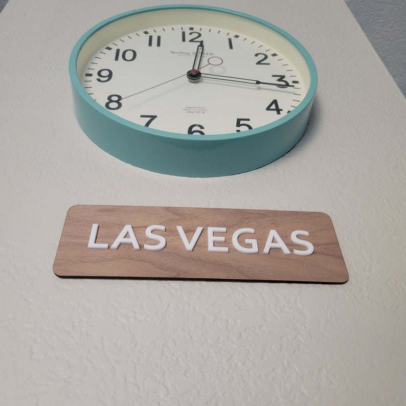 World Clock Sign, Time Zone Clock, Wooden Sign, Custom Clock Name, Wall ...