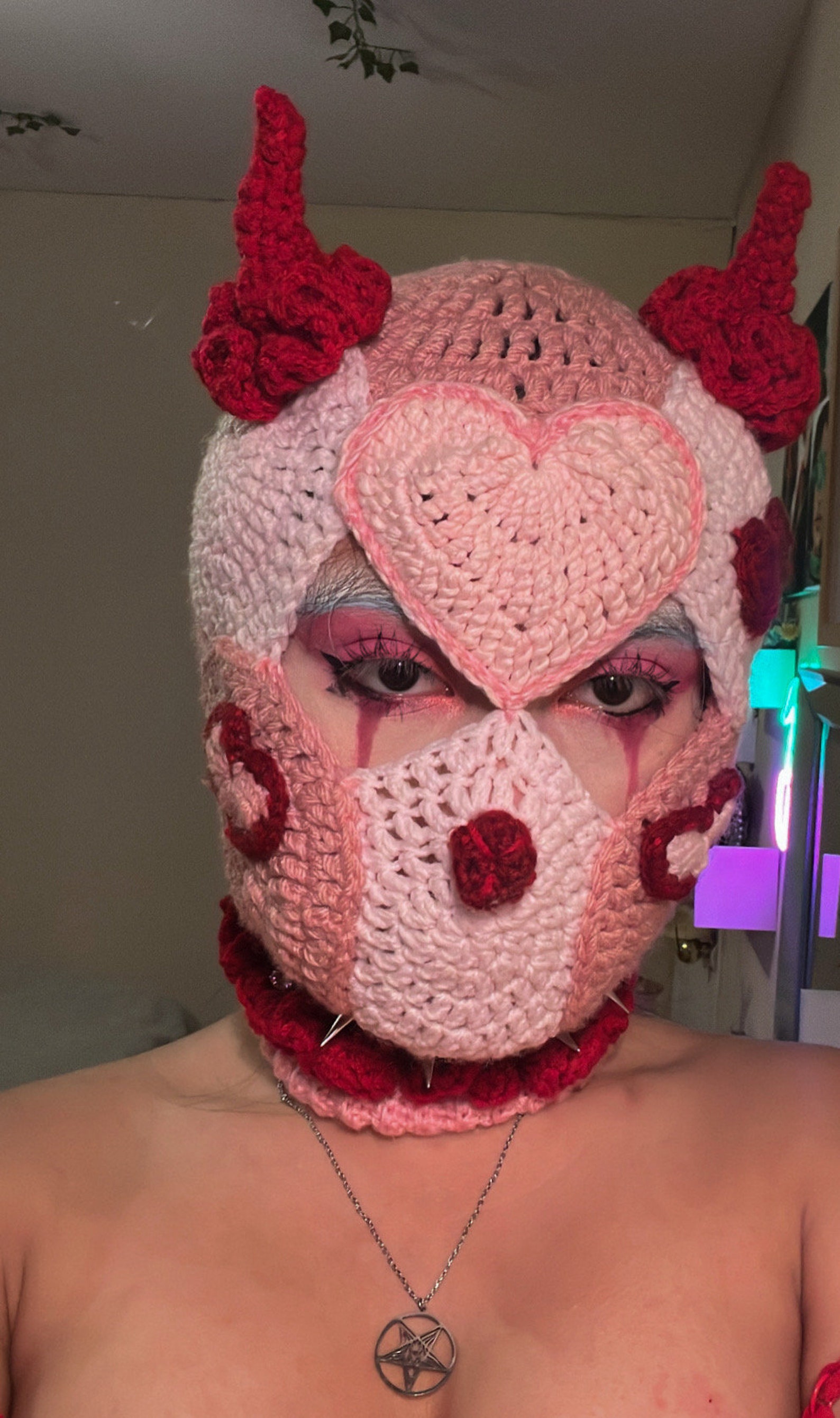 Devil Valentine Clown - Etsy