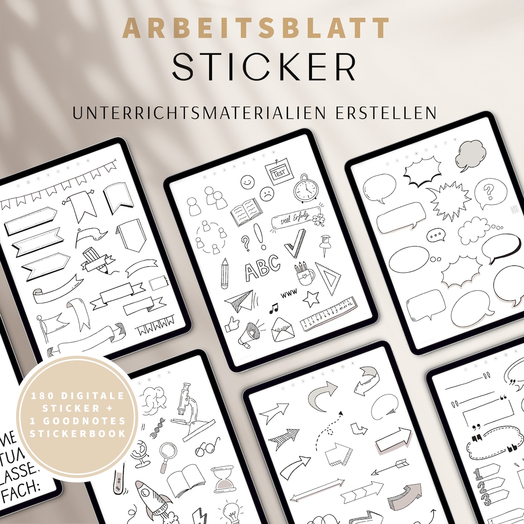 Arbeitsblatt Sticker, Cliparts Lehrer, Arbeitsblätter Erstellen ...