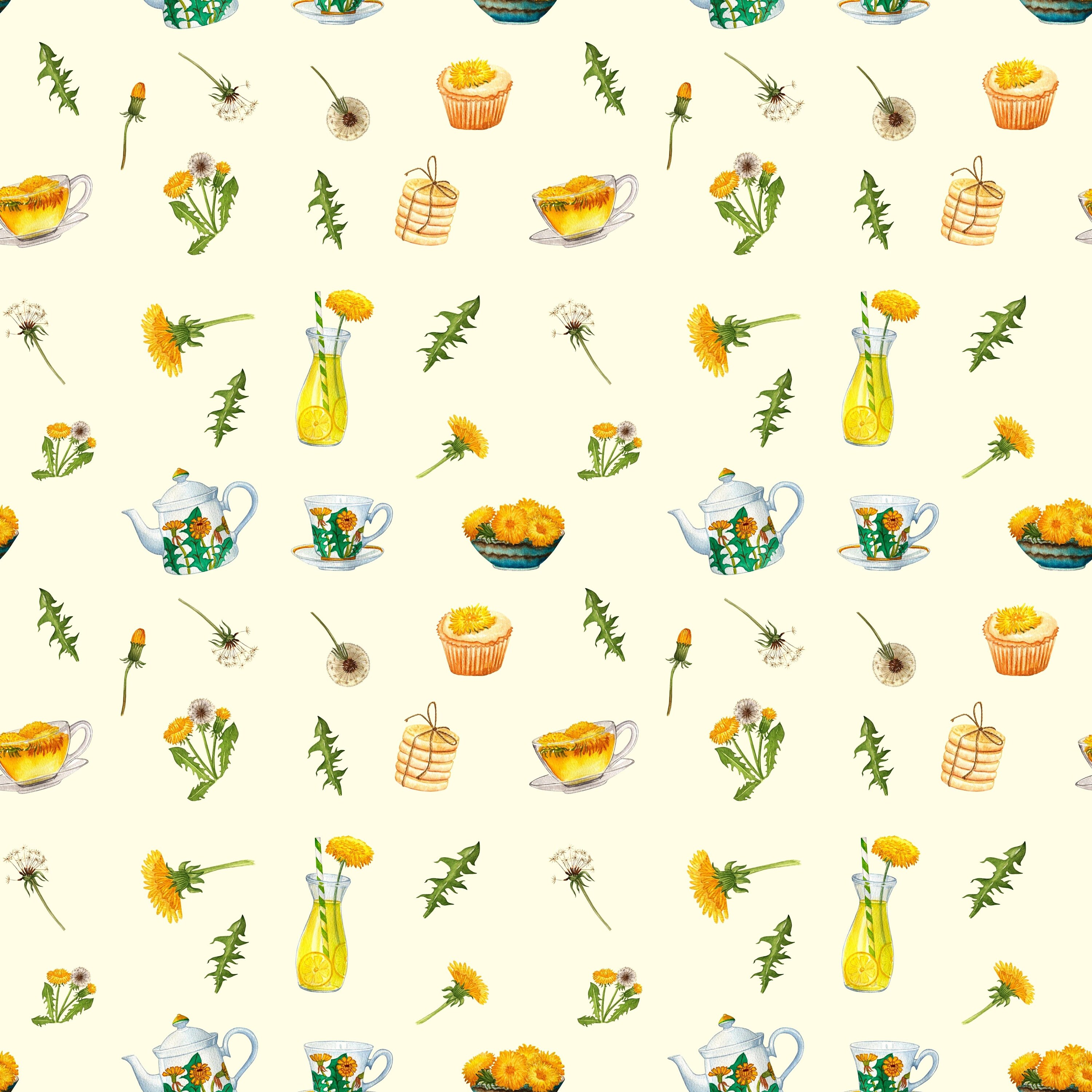 Tea Party Seamless Digital Paper Scrapbooking Paper Junk - Etsy