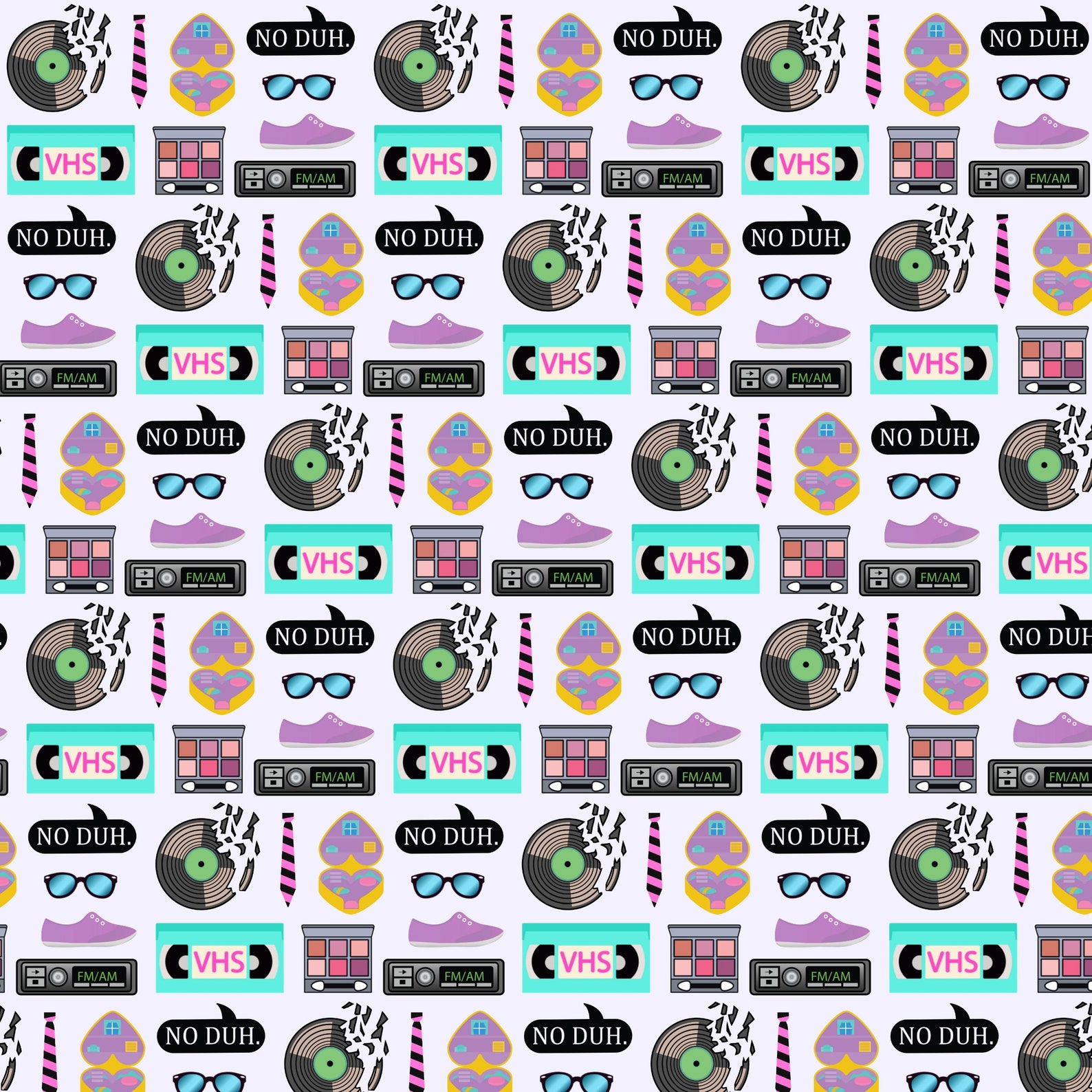 I Love the 80's Digital Paper Craft Paper Scrapbooking - Etsy