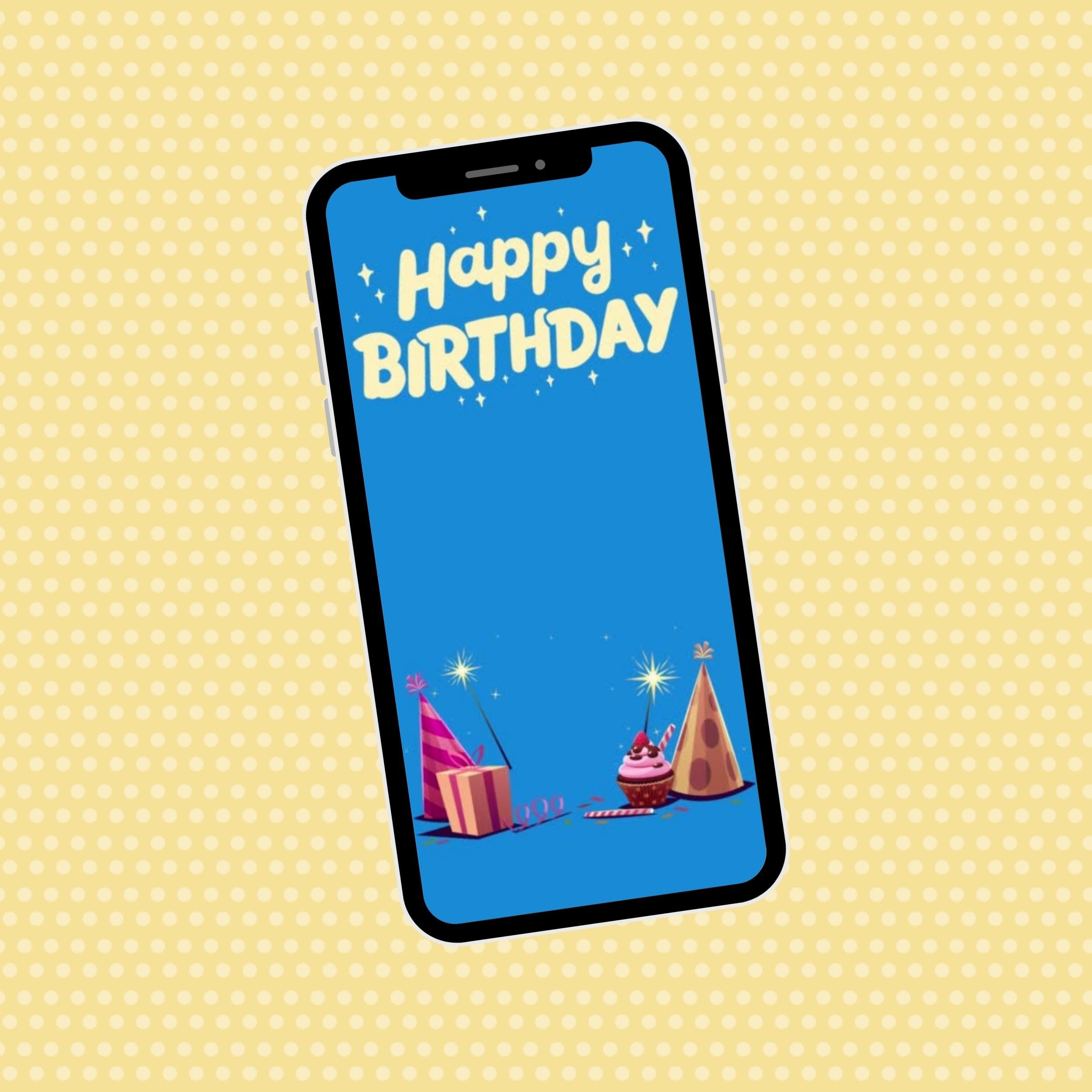 Happy Birthday Digital Card - Birthday Textable Animated Card, E-card ...