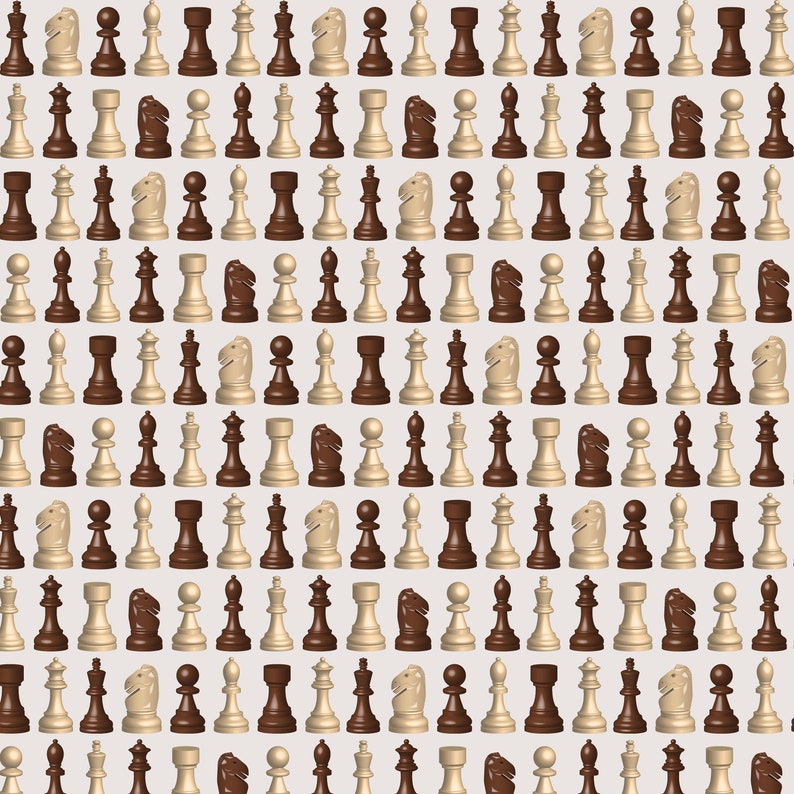Chess Digital Paper - Chess Player, Chess Board, Scrapbook Paper ...