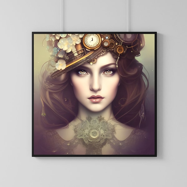 Steampunk Art Print - Etsy