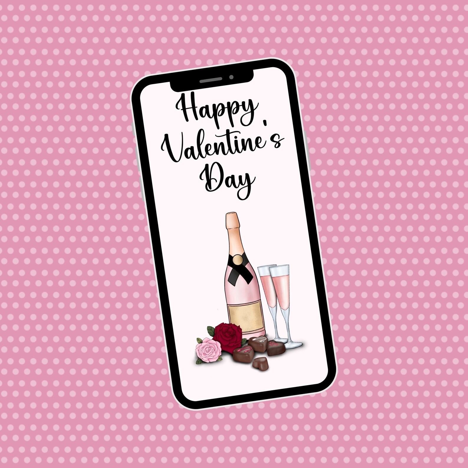 Happy Valentine's Day Digital Card - Valentine's Day Textable Animated ...