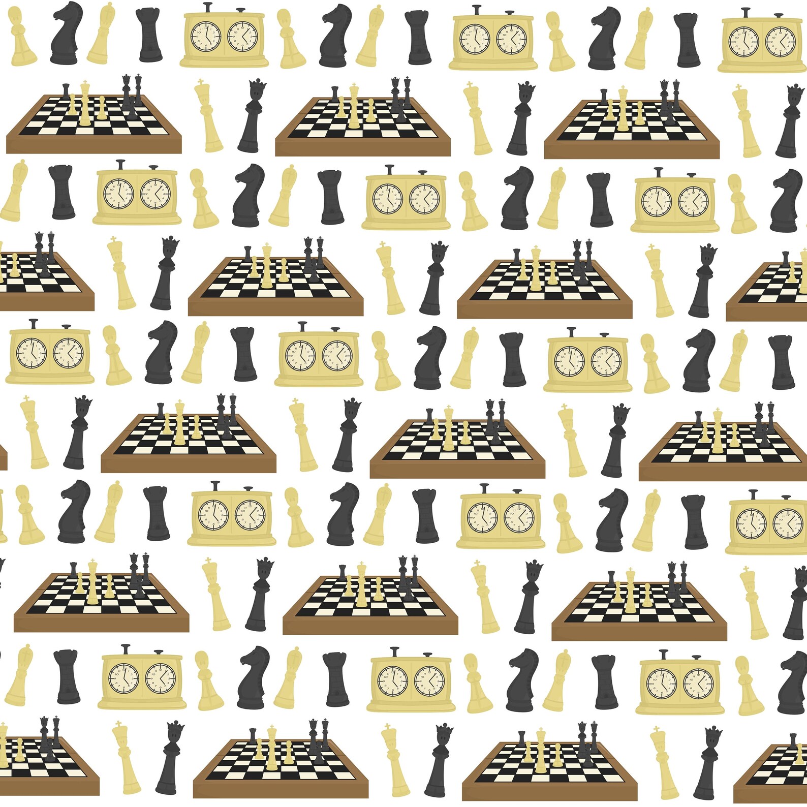 Chess Digital Paper - Chess Player, Chess Board, Scrapbook Paper ...