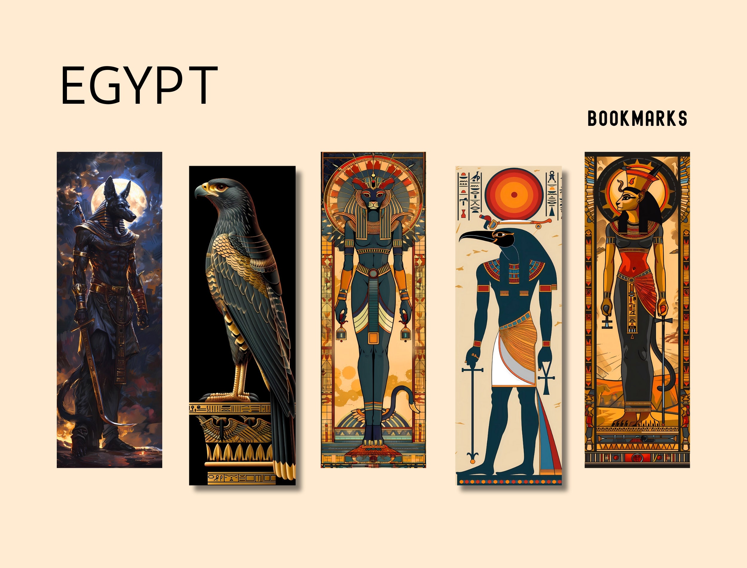 Egypt Bookmarks - Bookmark PNG, Sublimation, Downloadable Bookmark - Etsy
