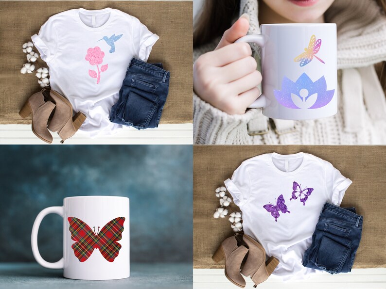 Custom Frames - Butterfly Garden, Drag & Drop Frames for Crafts, Cards ...