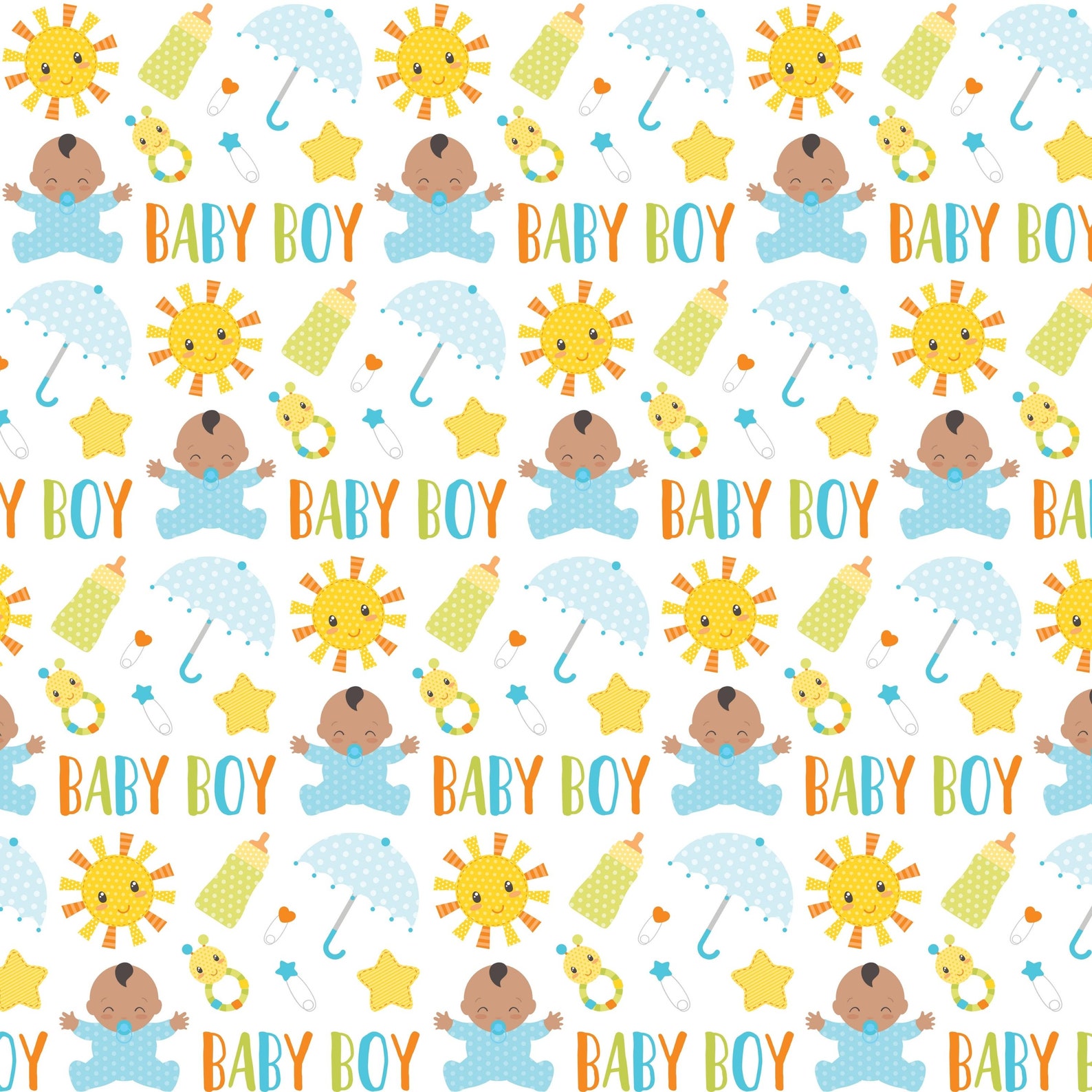 It's A Boy Digital Paper Baby Boy Baby Shower Photo - Etsy