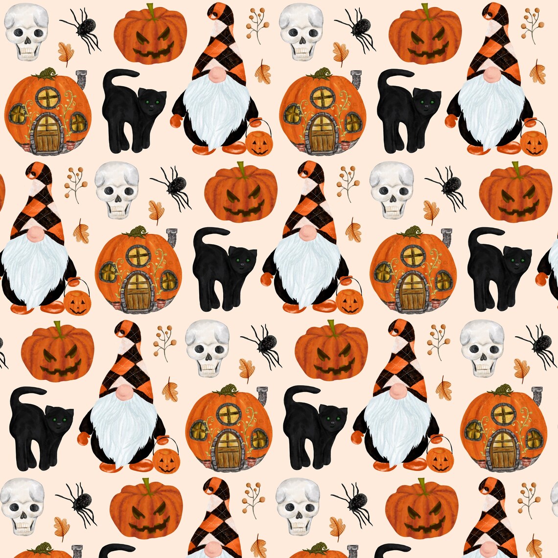 Halloween Digital Paper Halloween Scrapbook Paper Witch - Etsy