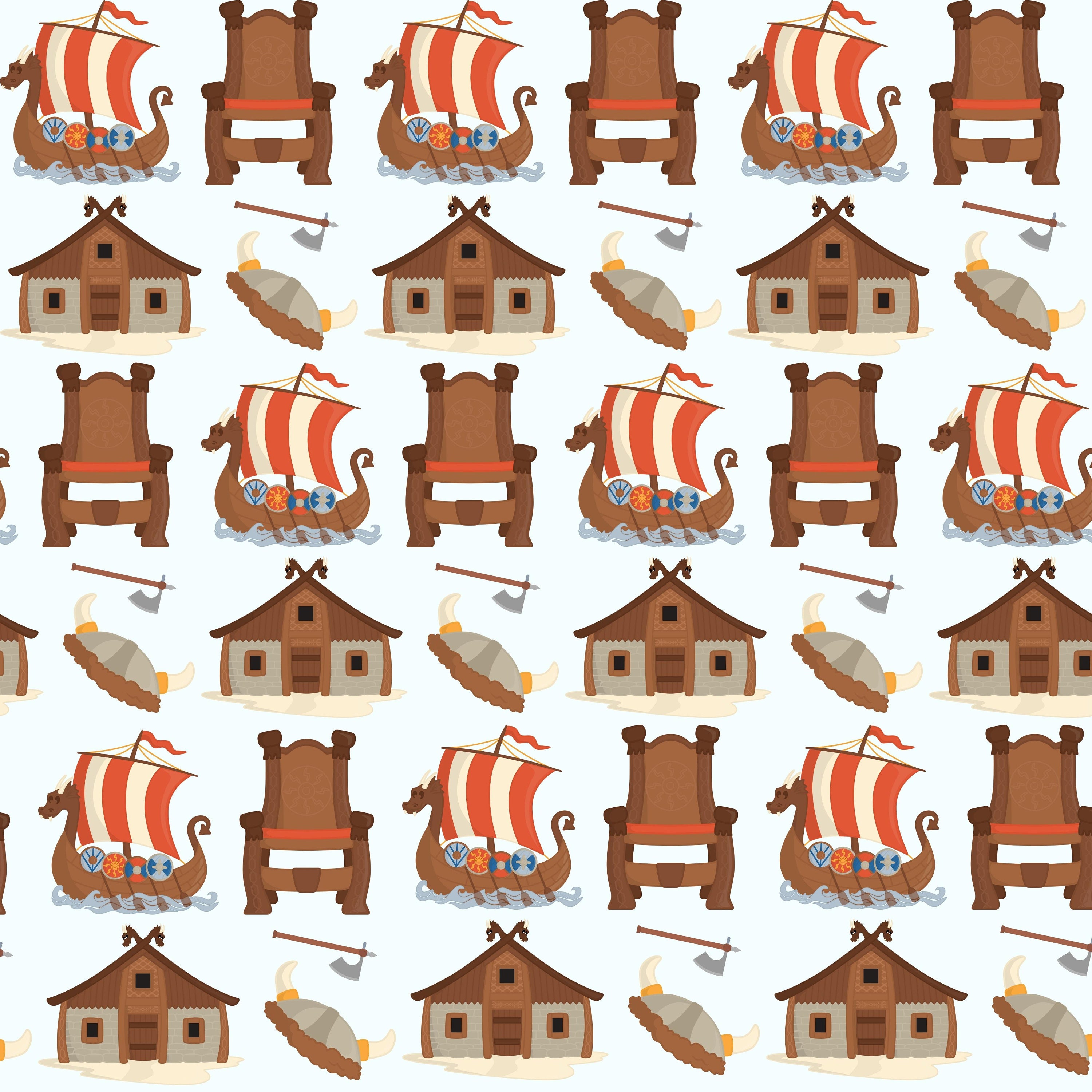 Viking Digital Paper Vikings Scrapbook Paper Craft Paper - Etsy