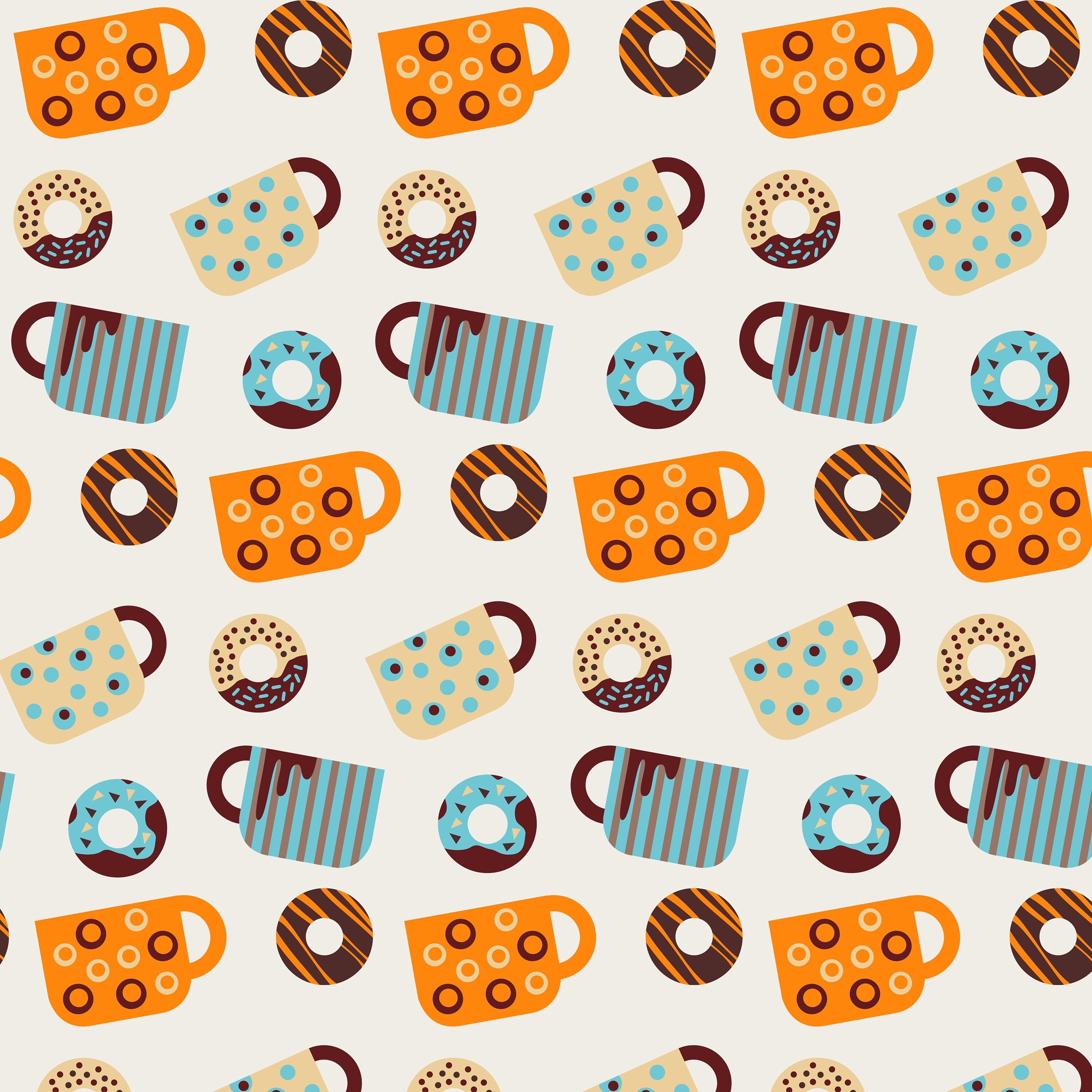 Coffee Digital Paper Scrapbooking Paper Papercrafts Craft - Etsy