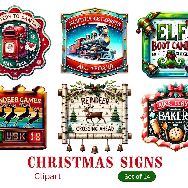 Reindeer Stable Sign - Etsy