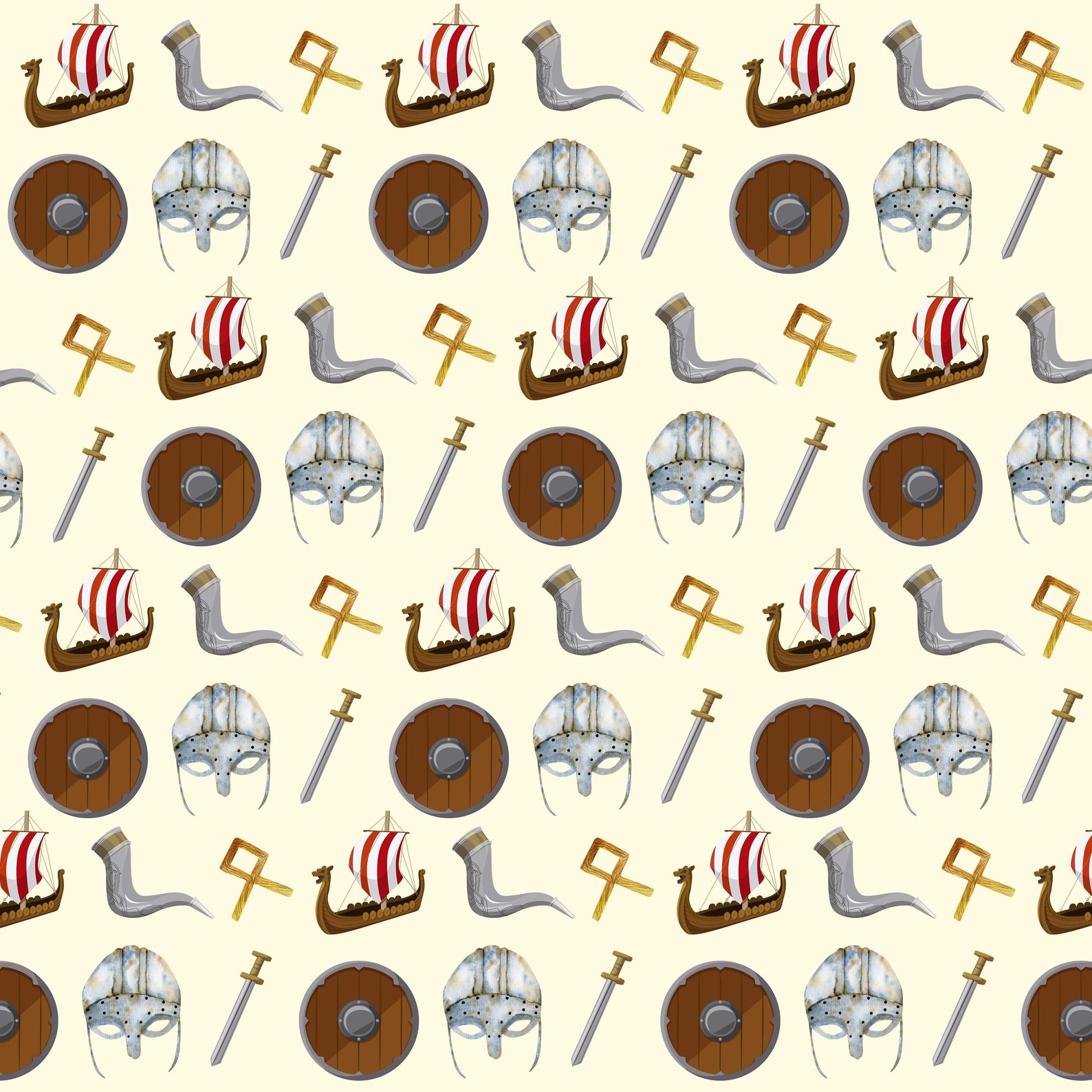 Viking Digital Paper Vikings Scrapbook Paper Craft Paper - Etsy
