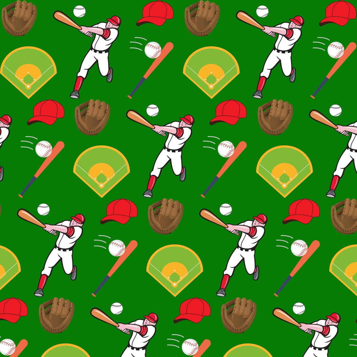 Baseball Digital Paper Sports, Baseball Scrapbook Paper, Junk Journals ...