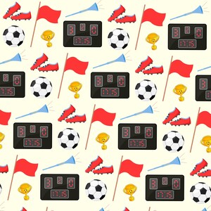 Soccer Digital Paper - Soccer Scrapbook Paper, Junk Journal, Printable ...