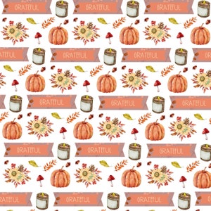 Thanksgiving Digital Paper - Fall, Scrapbook Paper, Accent Paper, Junk ...