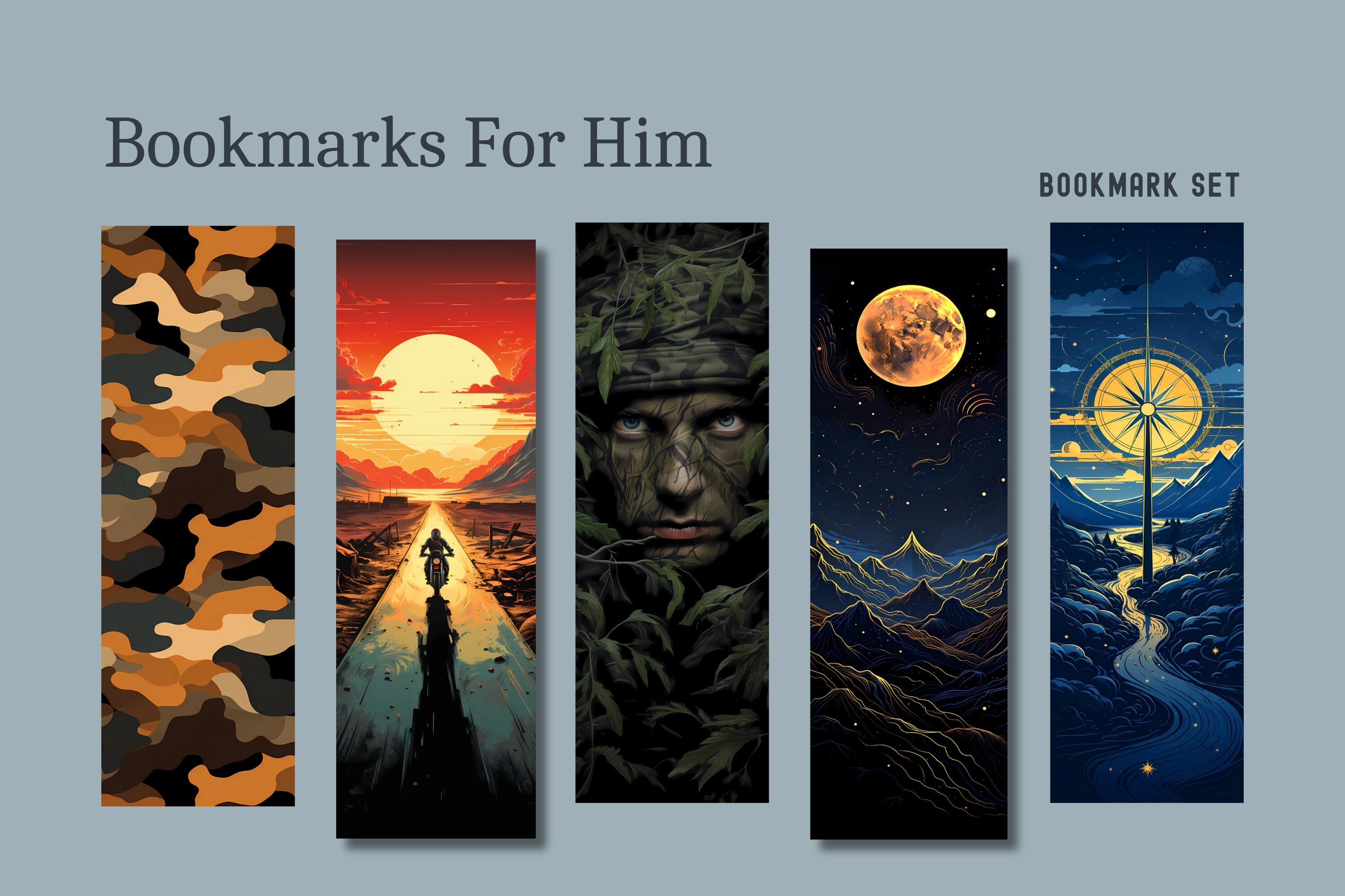 Bookmarks for Him - Book Mark, PNG, Sublimation - Bookmarks for Dad - Etsy