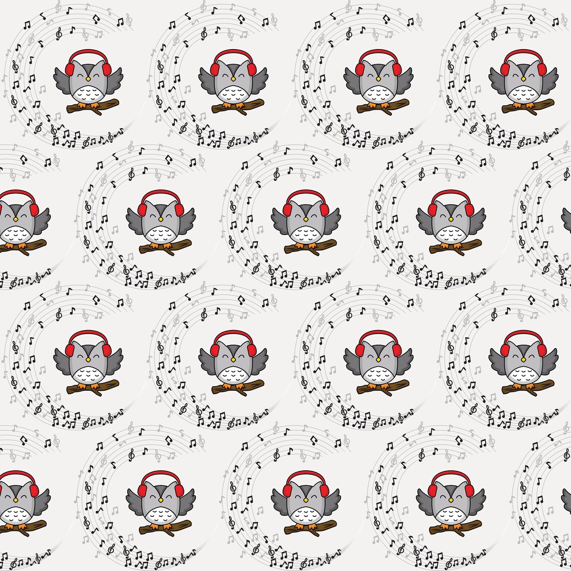 Owls Digital Paper Owl Scrapbooking Paper Junk Journals - Etsy