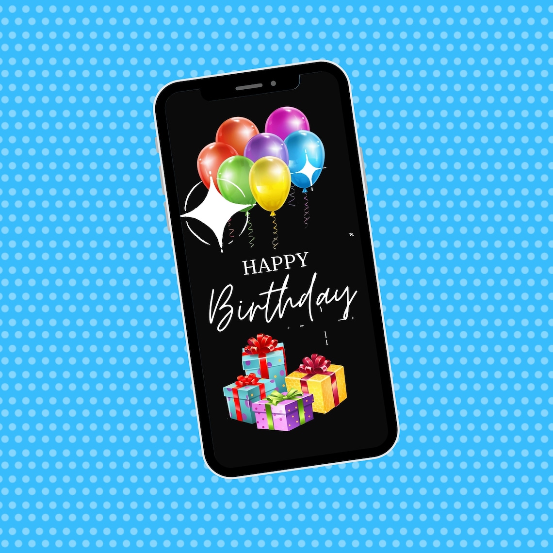 Happy Birthday Digital Card - Birthday Textable Animated Card, E-card ...