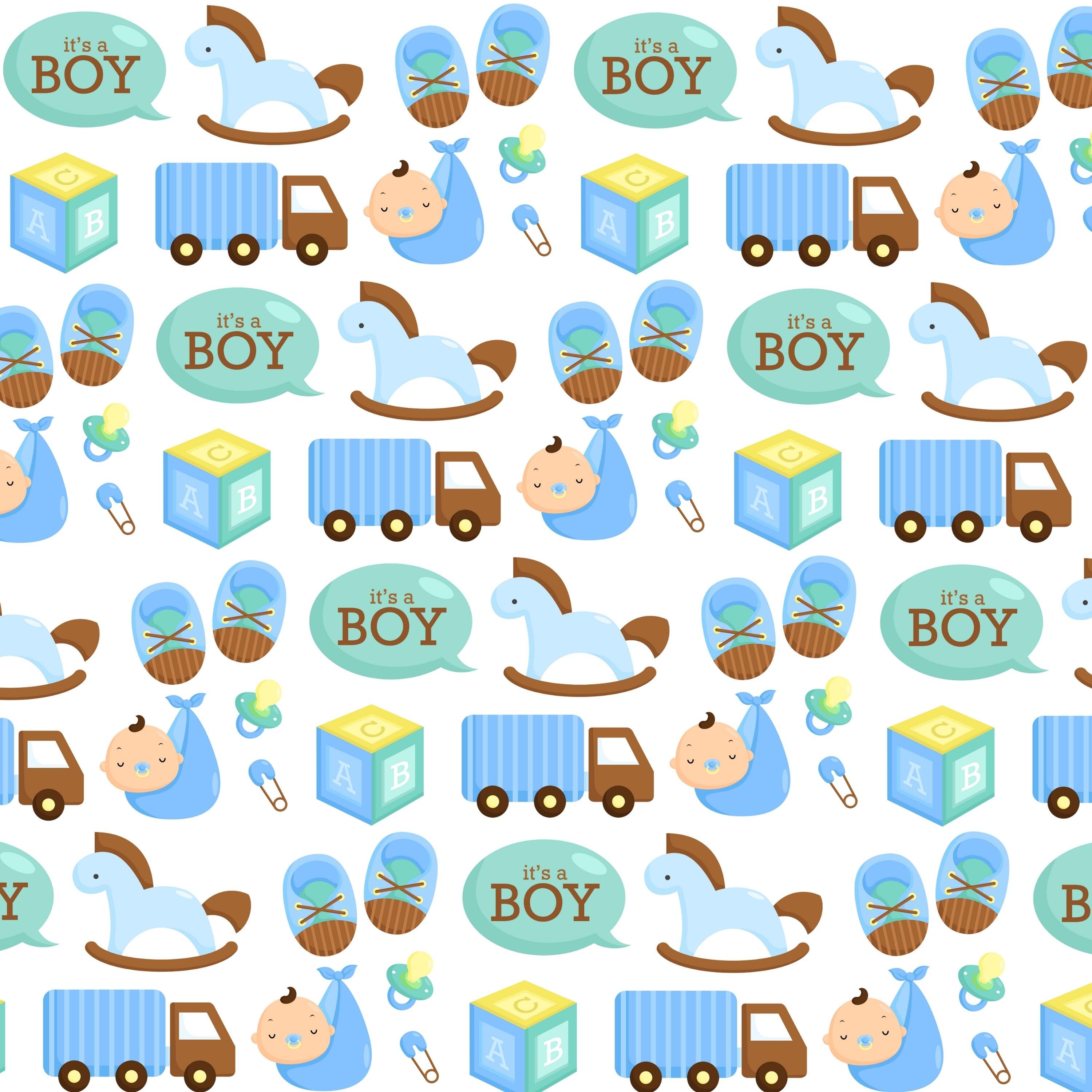 It's A Boy Digital Paper Baby Boy Baby Shower Photo - Etsy