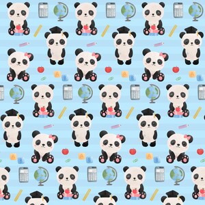 Panda Digital Paper - Pandas Scrapbooking Paper, Craft Paper, Junk ...