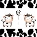 Cows Digital Paper Cow Scrapbooking Paper Junk Journals - Etsy