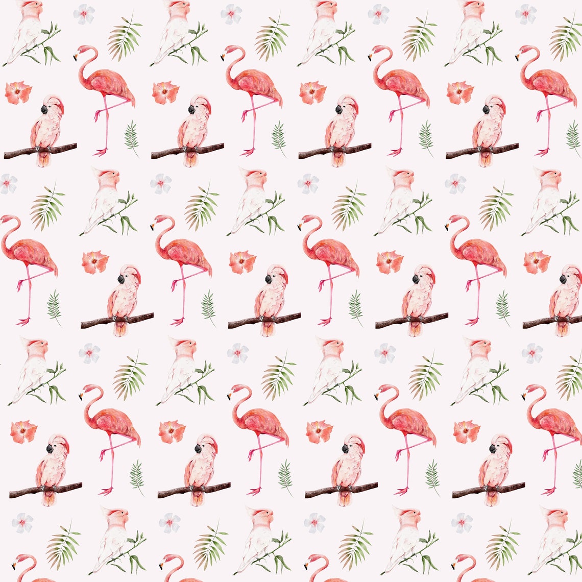 Beautiful Birds Digital Paper Bird Scrapbooking Paper - Etsy