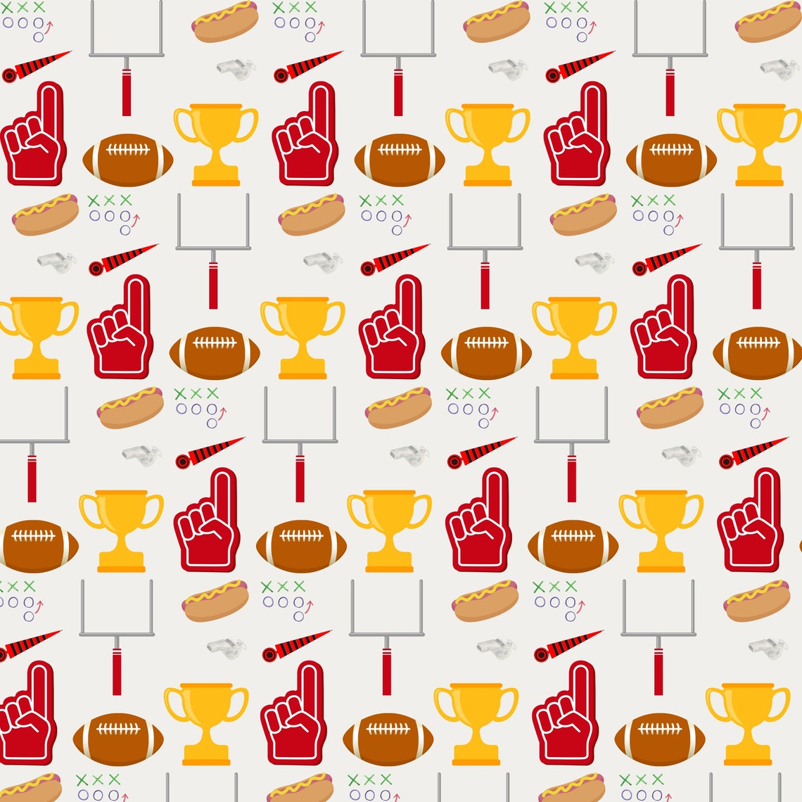 Football Digital Paper Sports, American Football Scrapbook Paper, Junk ...