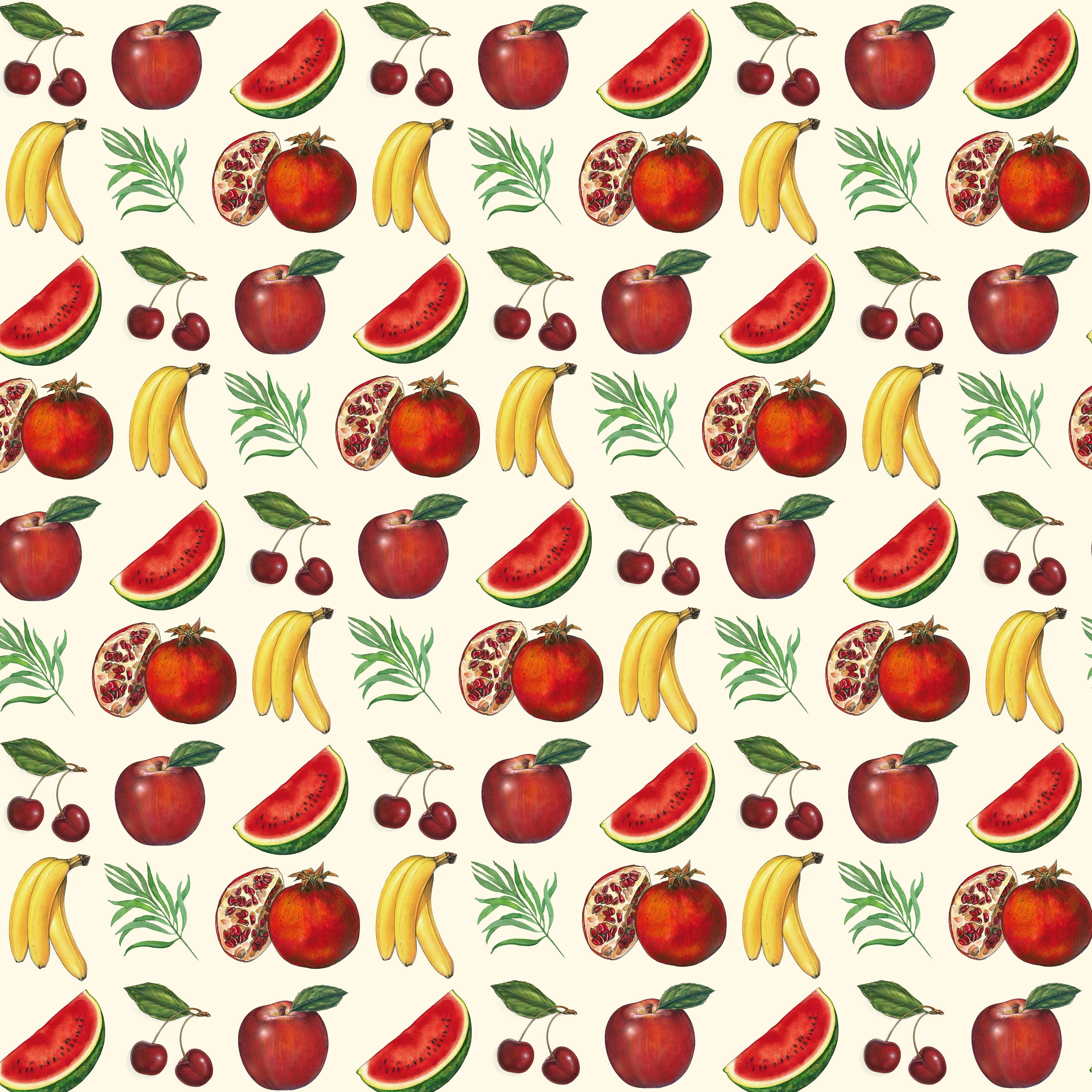 Fruit Digital Paper Fruit Scrapbook Paper Junk Journals - Etsy