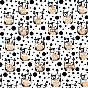 Cows Digital Paper - Cow Scrapbooking Paper, Junk Journals, Pattern ...