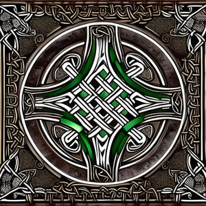 Celtic Knot Style Digital Paper - Scrapbooking Paper, Junk Journal ...