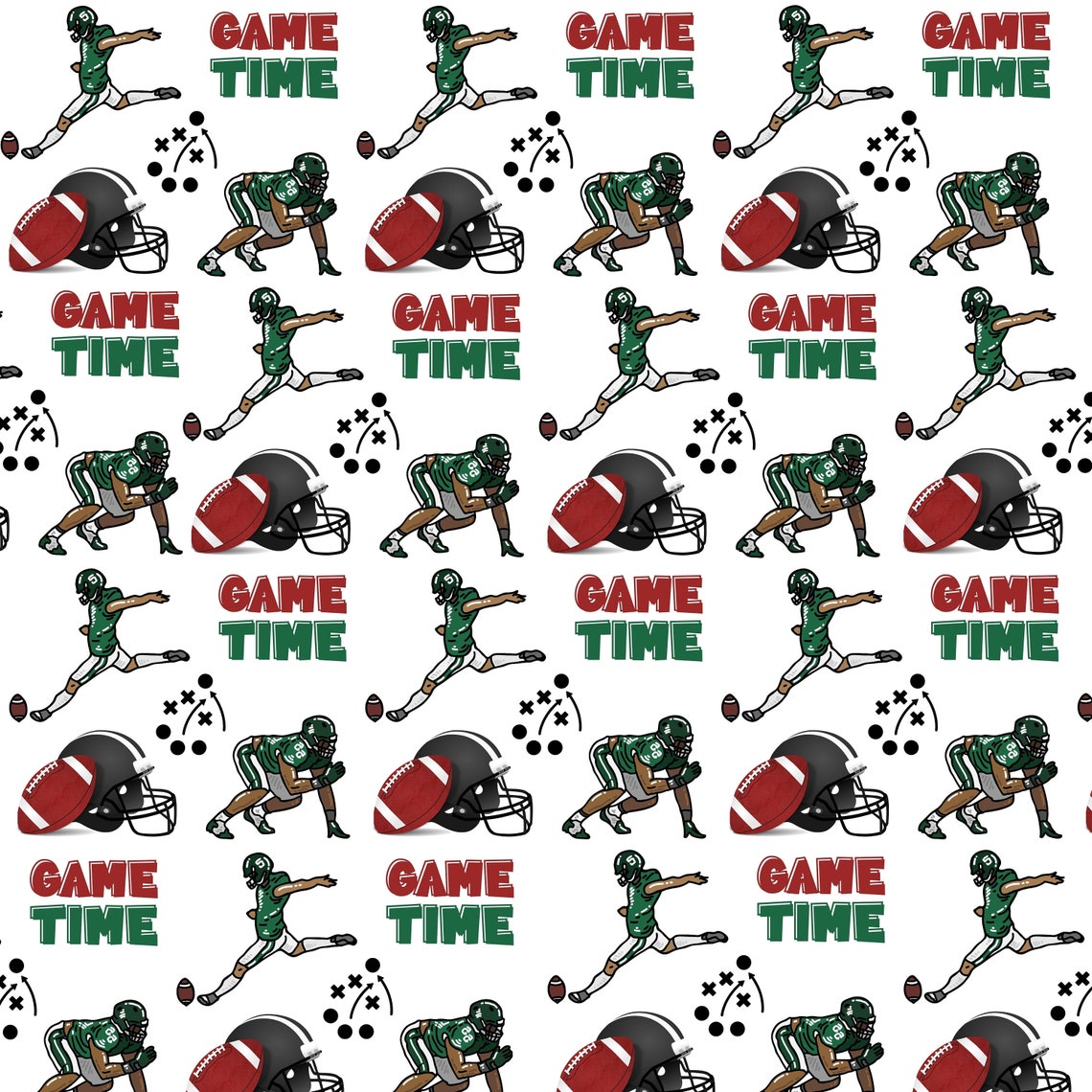 Football Digital Paper Sports, American Football Scrapbook Paper, Junk ...