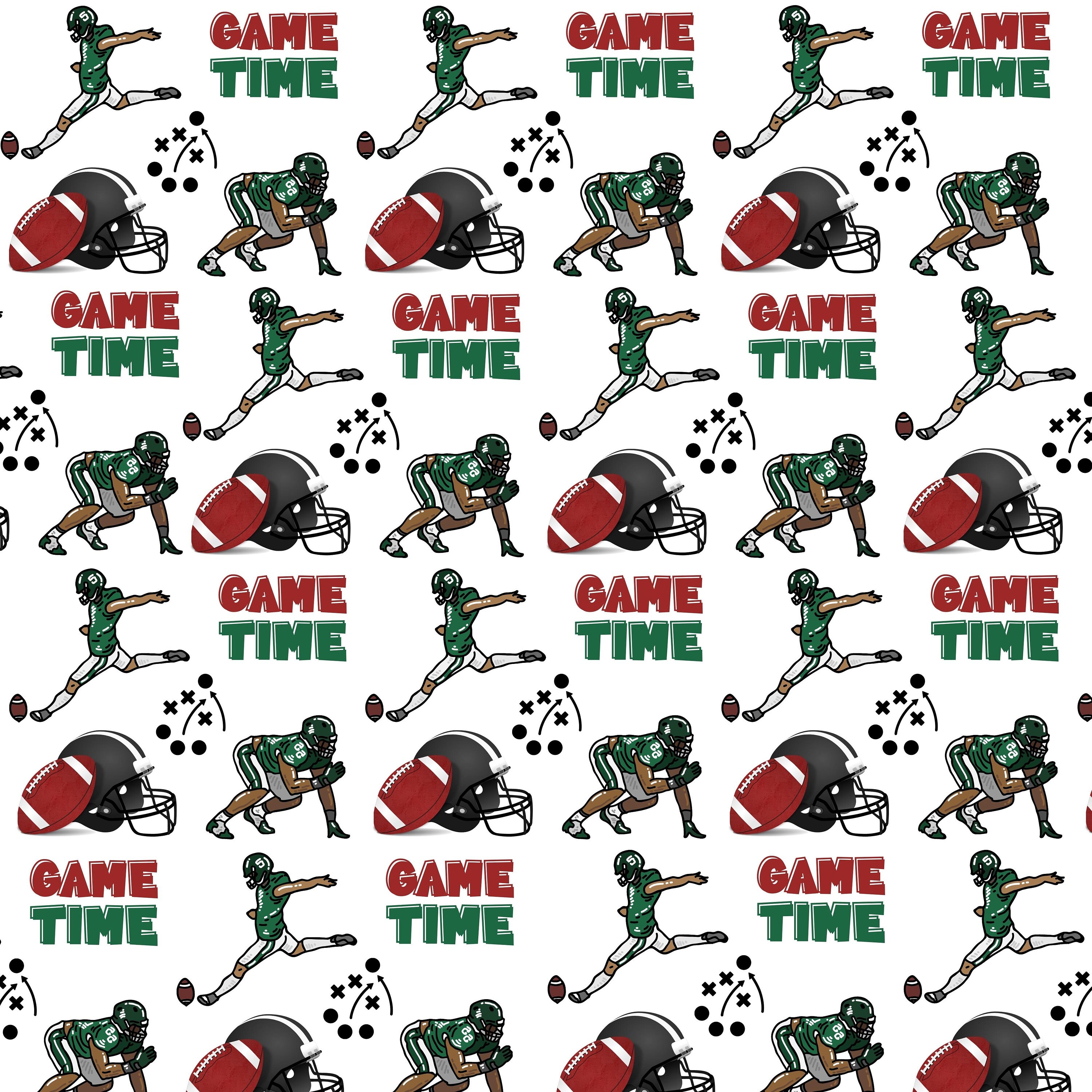 Football Digital Paper - Sports, American Football Scrapbook Paper ...