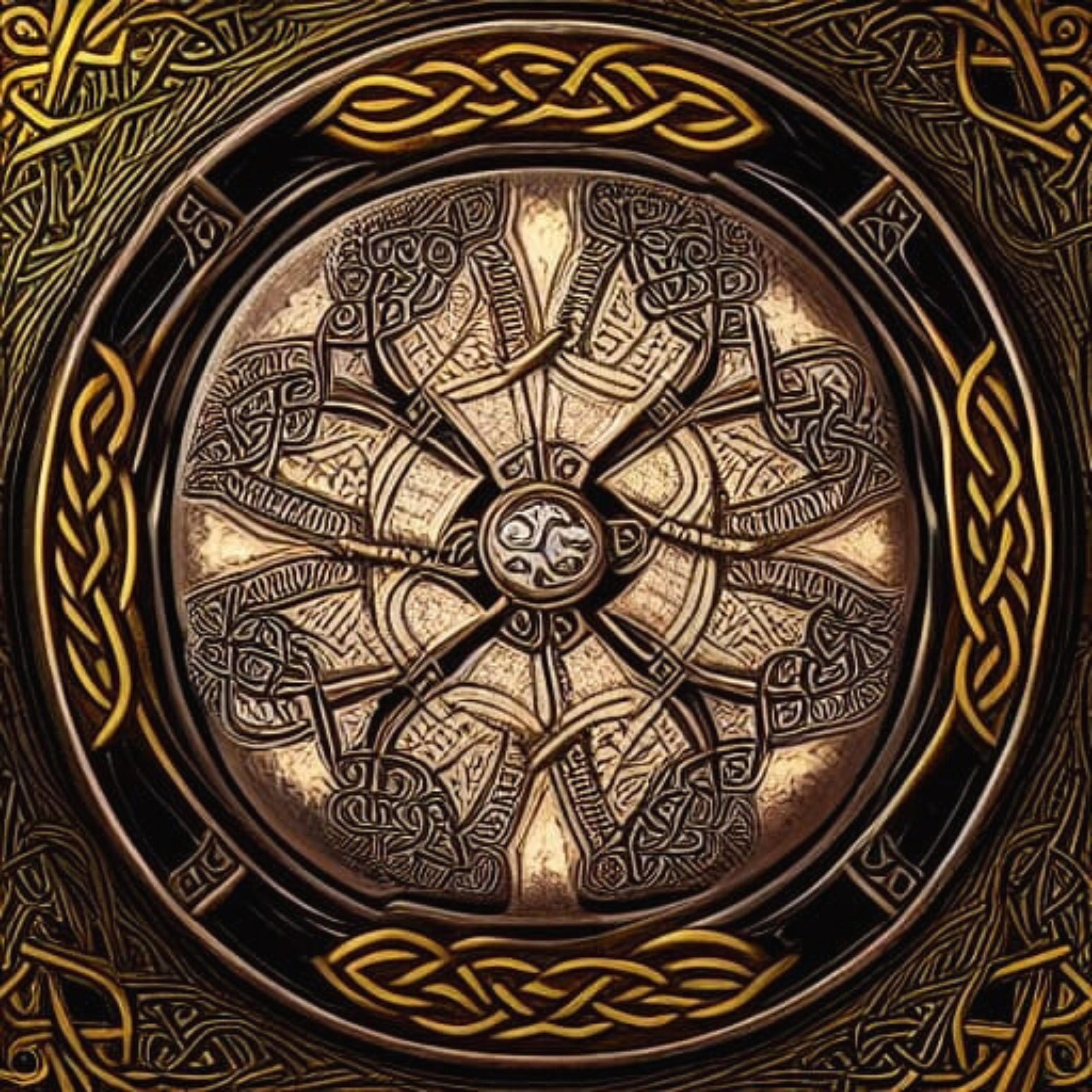 Celtic Knot Style Digital Paper Scrapbooking Paper, Junk Journal ...