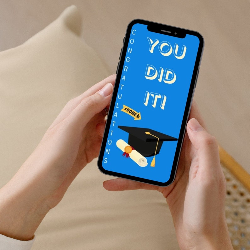 Graduation Digital Card Graduation Textable Animated Card - Etsy