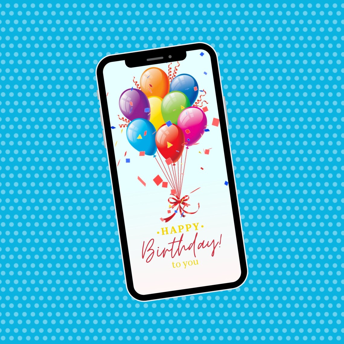 Animated Birthday E-card: Textable MP4 & JPG (digital Download) - Etsy