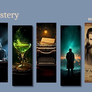 Mystery Bookmarks - for Those Who Love Mysteries and Detective Stories ...