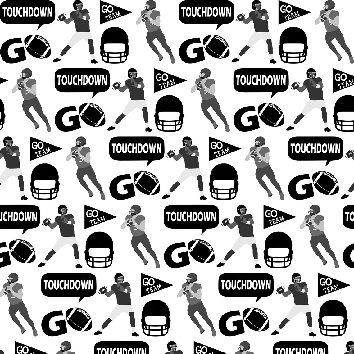 Football Digital Paper Sports, American Football Scrapbook Paper, Junk ...