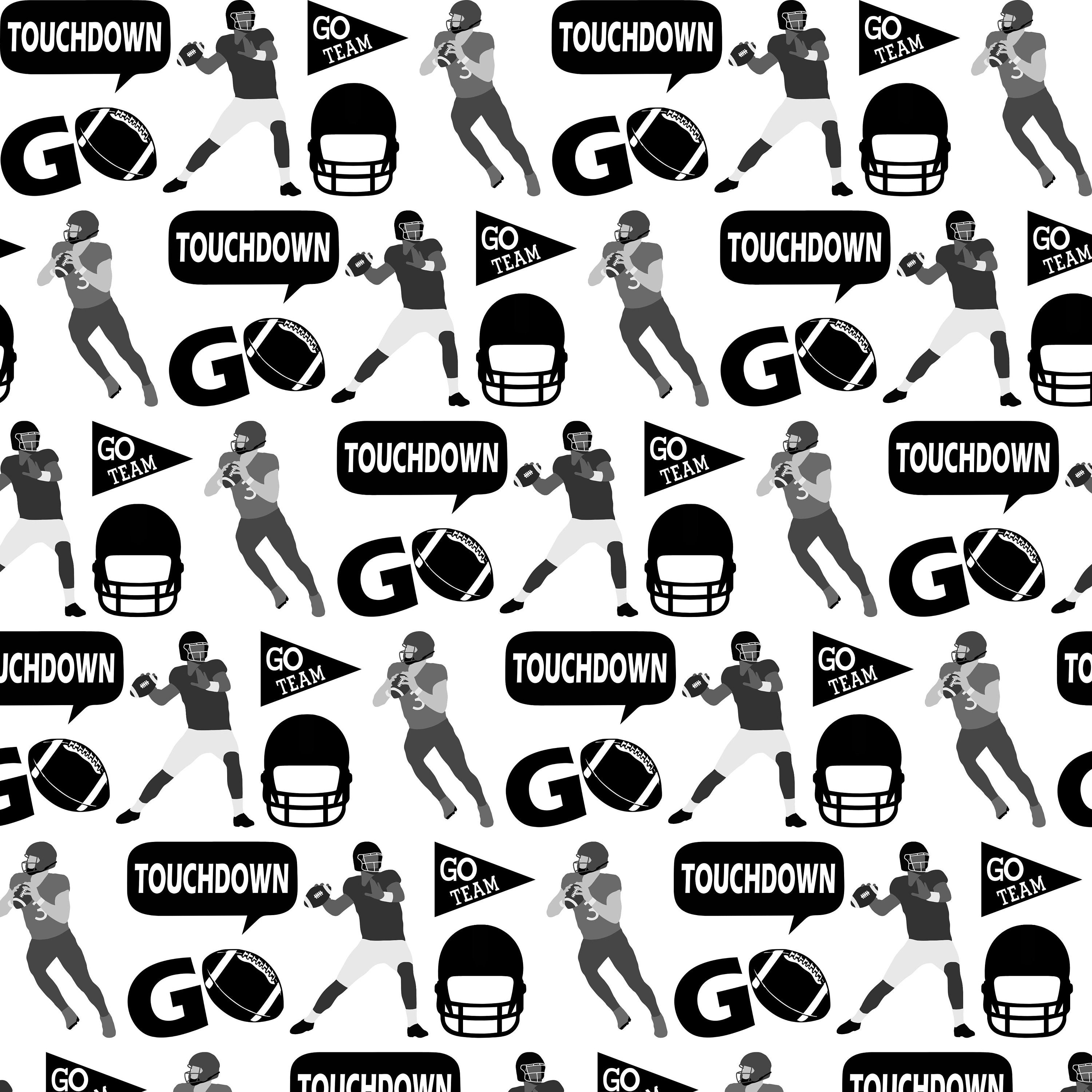 Football Digital Paper Sports, American Football Scrapbook Paper, Junk ...