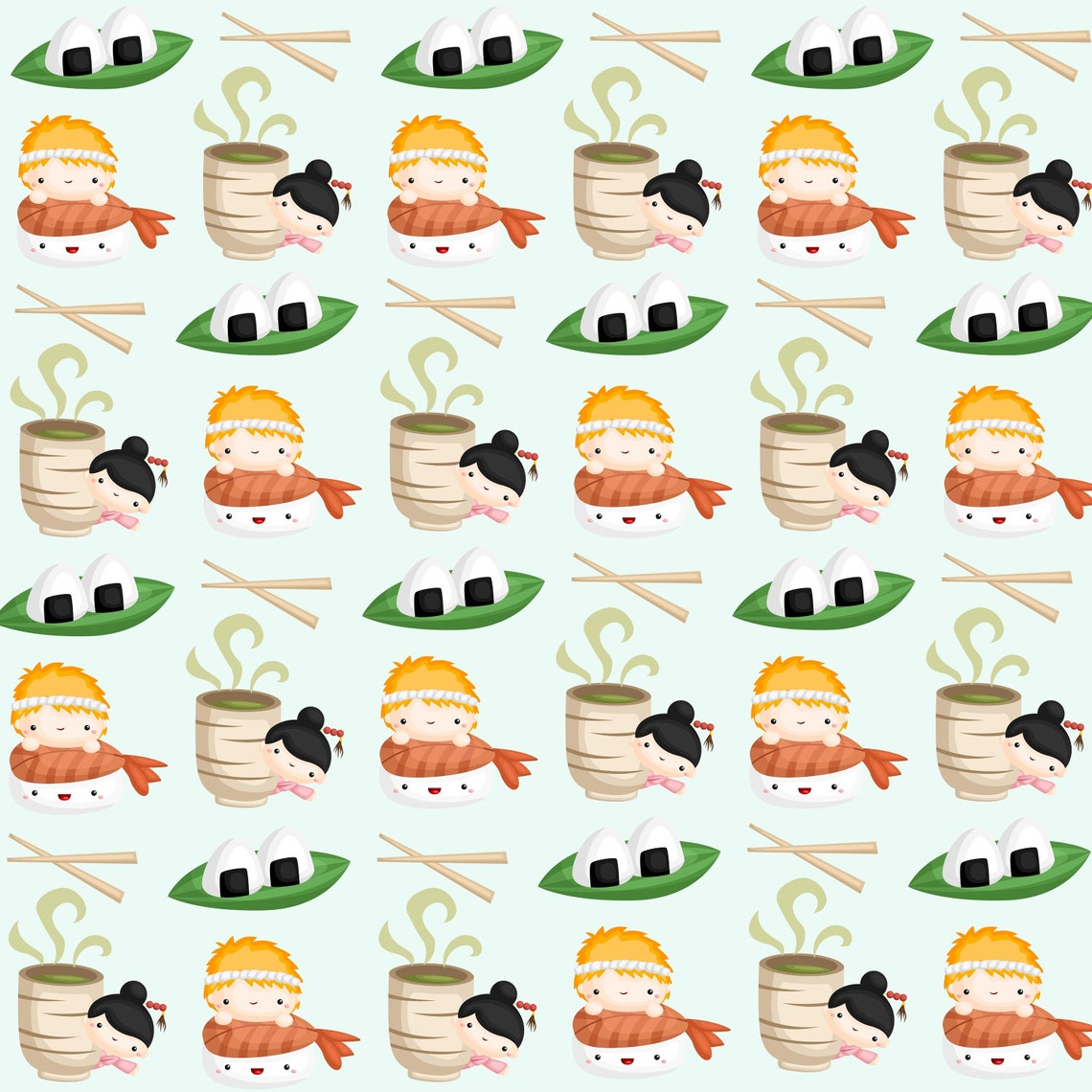 Kawaii Digital Paper Cute Scrapbooking Paper Digital - Etsy