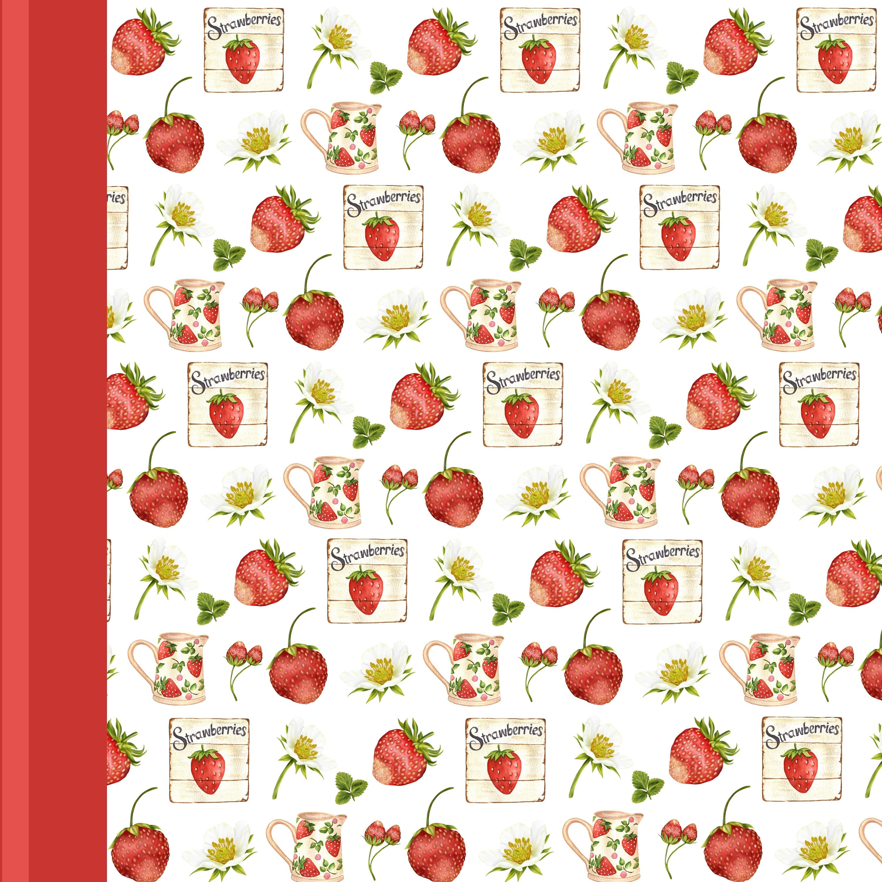 Fruit Digital Paper Fruit Scrapbook Paper Junk Journals - Etsy
